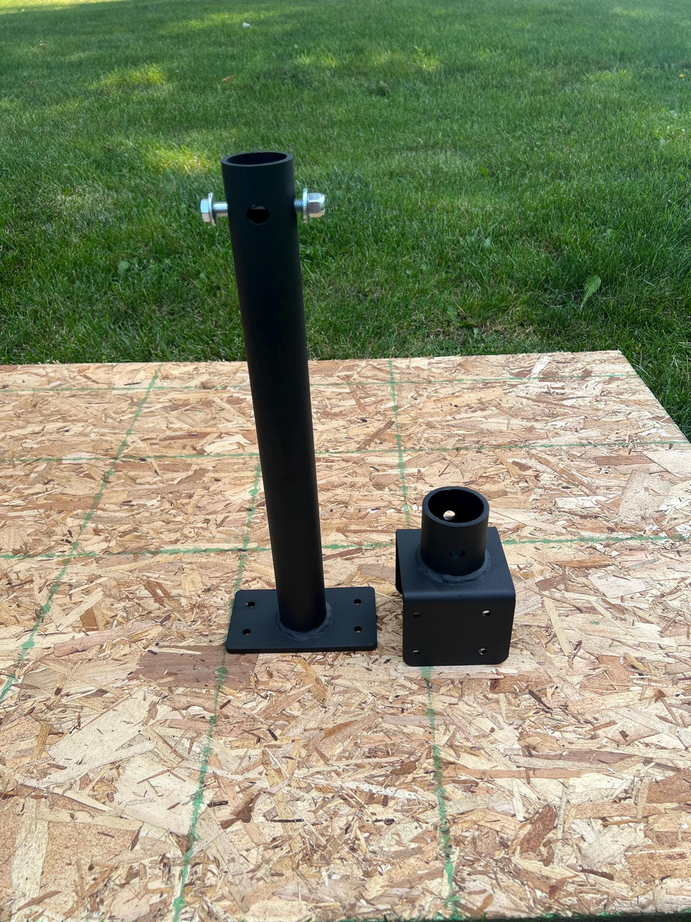 Roof Riser Bracket , Deck riser Bracket, Steel, Roof Bracket, Rafter B ...